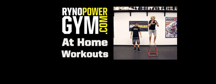 Ryno Power Gym At Home Workouts with Ryan Hughes! BOX HOP – Ryno Power Europe (EOOD)
