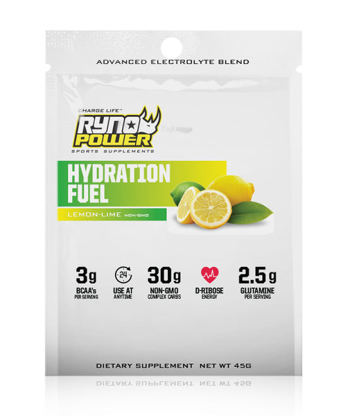 HYDRATION FUEL Lemon-Lime Electrolyte Drink Mix – Ryno Power Europe (EOOD)